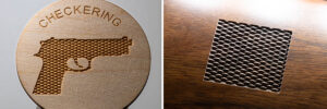Laser Checkering Wooden Gun Stocks | CMS Laser